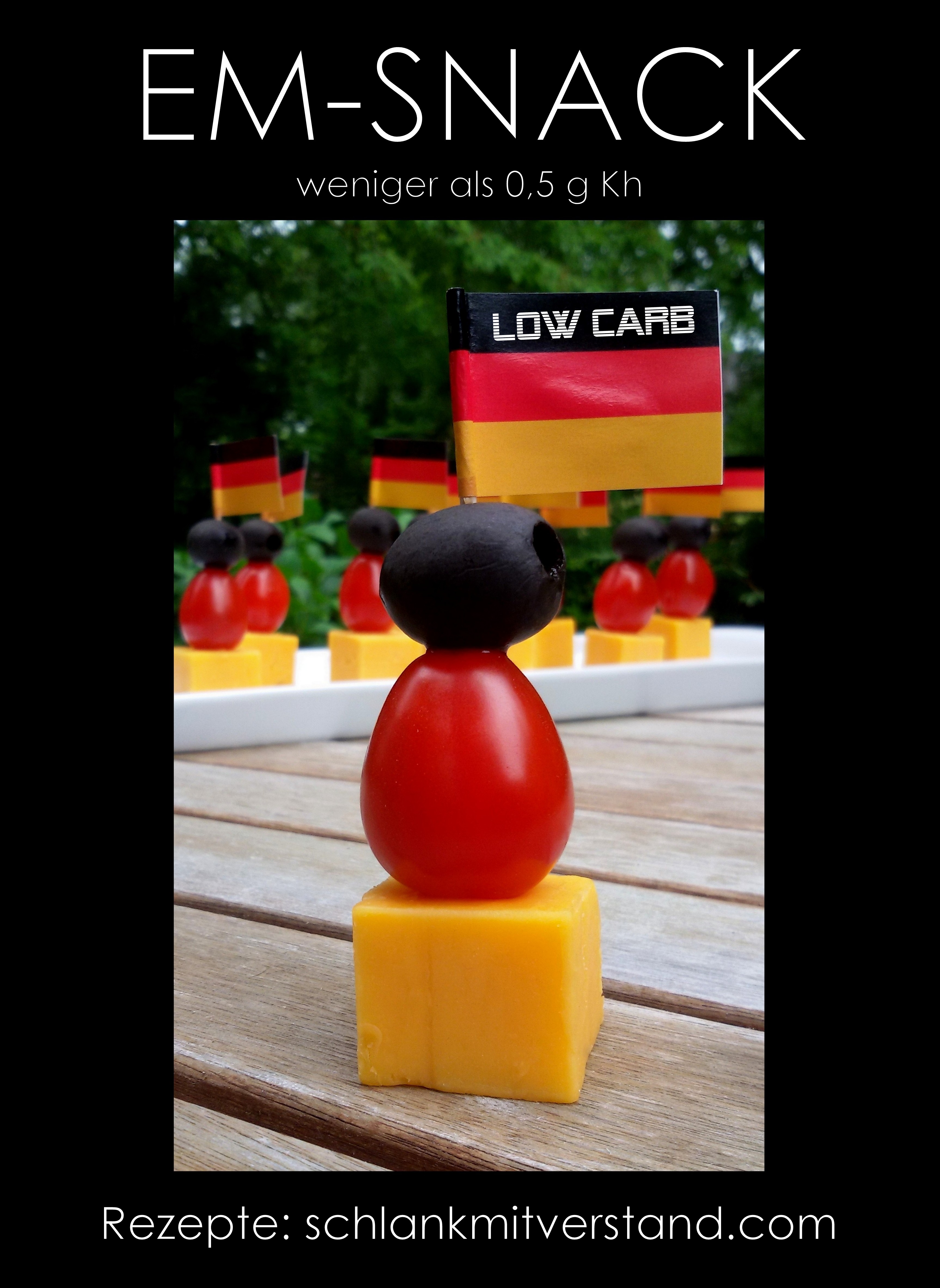 low carb EM-Snack zur Fußball Europameisterschaft – Low carb Rezepte ...